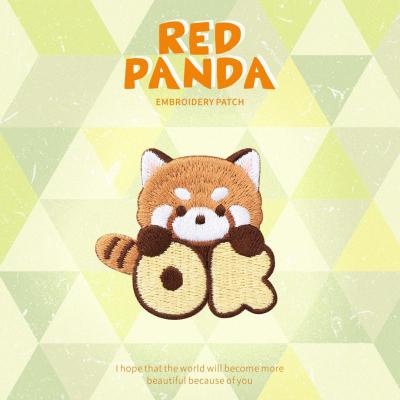 China Customized Eco-Friendly Raccoon Stickers for Clothes Design Your Own and Stick on Any Fabric for sale