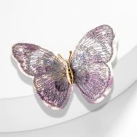 China Handmade Custom Butterfly Brooch – Elegant Jewelry Gift, Hypoallergenic & Lightweight Design​ for sale