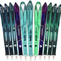 China High Quality Custom Logo Fashion Neck Strap Lanyard Custom Lanyards Country Keychain Lanyards for sale