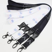 China Custom Polyester ID Card Holder Lanyards with Sublimation Printing Water Resistant & Hook-Turn Wearers Into Brand Ambassadors for sale