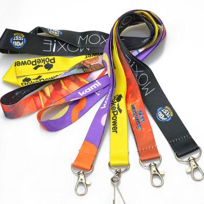 China Custom Lanyard Waterproof Quick Release Anti-Tear for Outdoor Work ID Badges for sale
