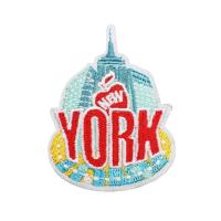 China Heat-melt Embroidered Patch for Custom DIY Entertainment Festival Badges and Logos, Suitable for Clothing and Hats for sale