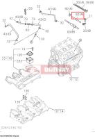 China Genuine Isuzu 0-02709600-0 Rubber Hose for Hitachi EX27 EX30 EX35 4LB1 Engine for sale