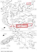 China ISUZU Hose 0-03566300-0 0035663000 4HK1 6HK1 for Hitachi ZX Series Excavator for sale