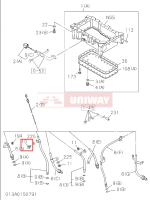 China Original ISUZU Bolt Fastener ENG HARNESS CLIP Compatible with Hitachi EX200 ZX200 ZW250 for sale