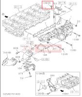 China Original ISUZU Bolt Fastener ENG HARNESS CLIP Compatible with Hitachi EX200 ZX200 ZW250 for sale