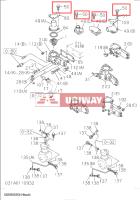 China Hitachi ZX200 ZX350 Sedimenter Bracket Bolt by Isuzu Genuine 0-28050835-0 for sale
