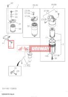 China Hitachi ZX350-5G ZX470-5B ZX870 Bolt by Isuzu Genuine 0-28050870-0 6HK1 for sale