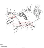China Hitachi ZX200-5G ZX240-5G Fastener Bolt by Isuzu Genuine 0-28055812-0 4JJ1 for sale