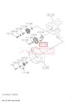 China 0280608160 Isuzu Engine Bolt Fits Hitachi ZX190W-3 ZX200-3 ZX240 Excavator for sale