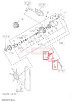 China 0280510700 Isuzu Engine Bolt Fits Hitachi EX120 ZX135US ZX240-5G Excavator for sale