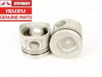 China Hitachi Hydraulic Excavator Parts Backhoe Engine Parts Piston Fits Isuzu 6BG1T 1121117800 for sale