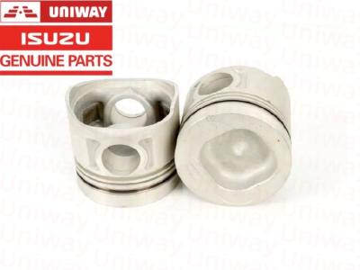 China Hitachi Hydraulic Excavator Parts Backhoe Engine Parts Piston Fits Isuzu 6BG1T 1121117800 for sale