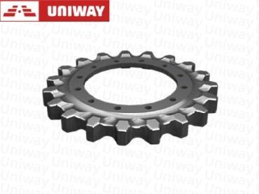 China 3335622 Crawler Excavator Main Parts Track Sprocket Drive Wheel Fits 305.5E2 306E2 for sale