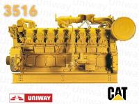 China Genuine CAT Excavator Parts 3516 Engine Assembly Generator Drive Motor Replacement for sale