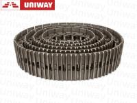 China OEM Uniway Excavator Main Parts Track Link 43 Links 6265728 Steel Crawler Group for sale