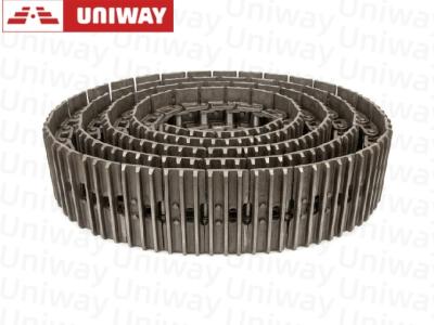 China OEM Uniway Excavator Main Parts Track Link 43 Links 6265728 Steel Crawler Group for sale