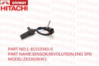 China For Isuzu 6HK1 Engine ZX330 ZX350 ZX360 Excavator Original Hitachi 1‑81510343‑0 Revolution Speed Sensor Spare Component for sale
