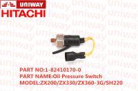 China Hitachi Original 1‑82410170‑0 Oil Pressure Sensor Spare Component For Isuzu 4BG1 6BG1 Engine ZX200 ZX210 ZX230 Excavator for sale