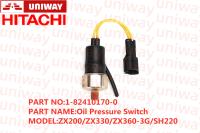 China Hitachi Original 1‑82410170‑0 Oil Pressure Sensor Spare Component For Isuzu 4BG1 6BG1 Engine ZX200 ZX210 ZX230 Excavator for sale