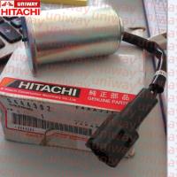 China 0444302 Genuine Heavy Duty High Pressure Solenoid Valve Hitachi EX60 EX600 EX800 Isuzu 4JG1 6BG1 for sale