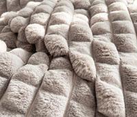 China 320gsm Soft Plush Coral Fleece Blanket Warm Minky Throw Blankets for sale