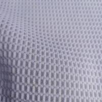 China Cotton Airmesh 3d Space Fabric 2mm Knitted Breathable Mesh Fabric For Blankets Throws for sale
