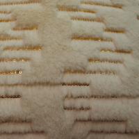 China Stylish Faux Fur Throw Blanket Nondisposable Luxury Embroidered Minky Throw Blankets for sale
