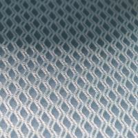 China 3mm Footwear Air Mesh Material Sports Apparel Poly Mesh Fabric 280gsm for sale