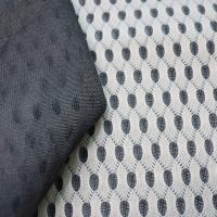 China 3mm 3d Spacer Fabric 50in To 60in Black Colored Yarn Breathable Mesh Material for sale