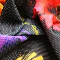 China 2mm Digital Printing Polyester Mesh Fabric Breathable Soft Mesh Fabric For Shoes for sale