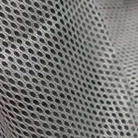 China Black Yarn 3D Mesh Fabric 100% Polyester Breathable Mesh Material For Sofa for sale