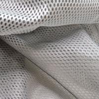 China Black Yarn 3D Mesh Fabric 100% Polyester Breathable Mesh Material For Sofa for sale