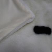 China Soft Air Permeable Heavy Warm Faux Fur Throw Blanket for sale