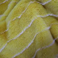 China European American Style Faux Fur Throw Blanket Cationic Fleece Blanket for sale