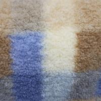 China Non Toxic Square Light Coral Throw Blanket Minky Fur Blanket for sale