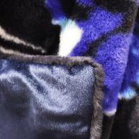 China Soft Stylish Faux Fur Throw Blanket Luxury Warm Coral Weighted Blanket Folded for sale