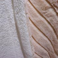 China Double Sided Polyester Fake Fur Blanket Decorative Fur Throws For Couch for sale
