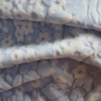 China Polyester Coral Fleece Blanket Double Sided Faux Fur Bed Throw Ghost Blanket for sale