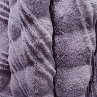 China High Colorfastness Warm Blanket Set Faux Fur Plush Minky Blankets for sale