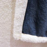 China Lightweight Cozy Coral Fleece Throw Faux Fur Throw Blanket Flame Retardant for sale