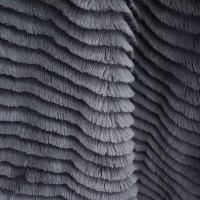 China Double Sided Polyester Fake Fur Blanket Decorative Fur Throws For Couch for sale