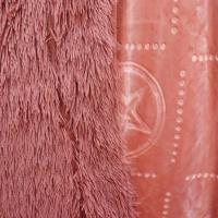 China HomeLightweight Faux Fur Throw Blanket High Durability Fluffy Fur Blanket for sale