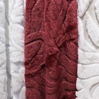 China 320gsm Custom Design Faux Fur Throw Blanket Flannel Warm Fur Blanket for sale