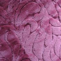 China Double Sided Coral Fleece Blanket Polyester Faux Fur Minky Throw Blankets 320gsm for sale