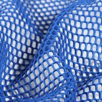 China 2 Color Knitted Air Mesh Material 100% Polyester Breathable Mesh Material for sale