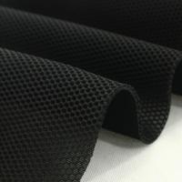 China Lower Stretchable Spacer Mesh Fabric Breathable Knitted Mesh Fabric For Beding for sale