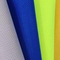 China 320GSM Lightweight 3D Mesh Fabric Breathable Polyester Air Mesh Fabric 58IN for sale