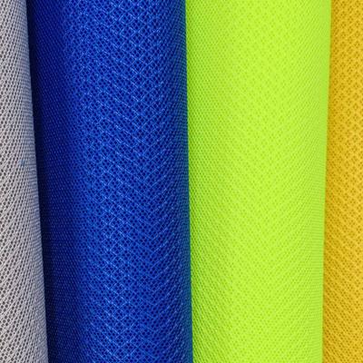 China 320GSM Lightweight 3D Mesh Fabric Breathable Polyester Air Mesh Fabric 58IN for sale
