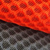 China 100% Polyester Recycled Polyester Mesh Knitted Airmesh 3D Mesh Material for sale